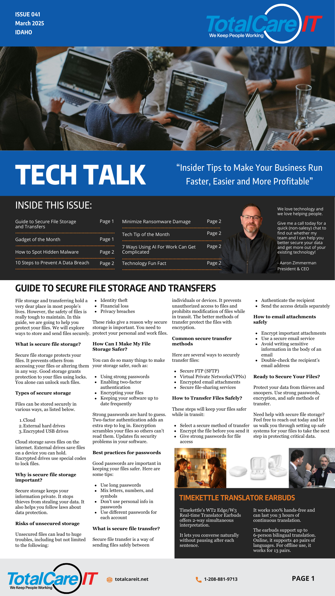 TechTalk March 2025